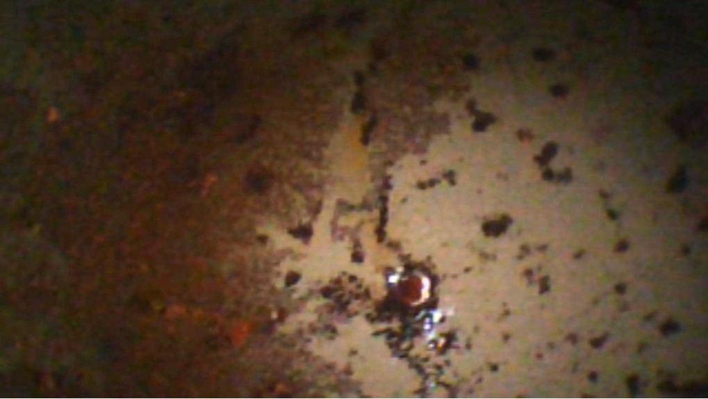 Inside a carbon fibre or steel cylinder